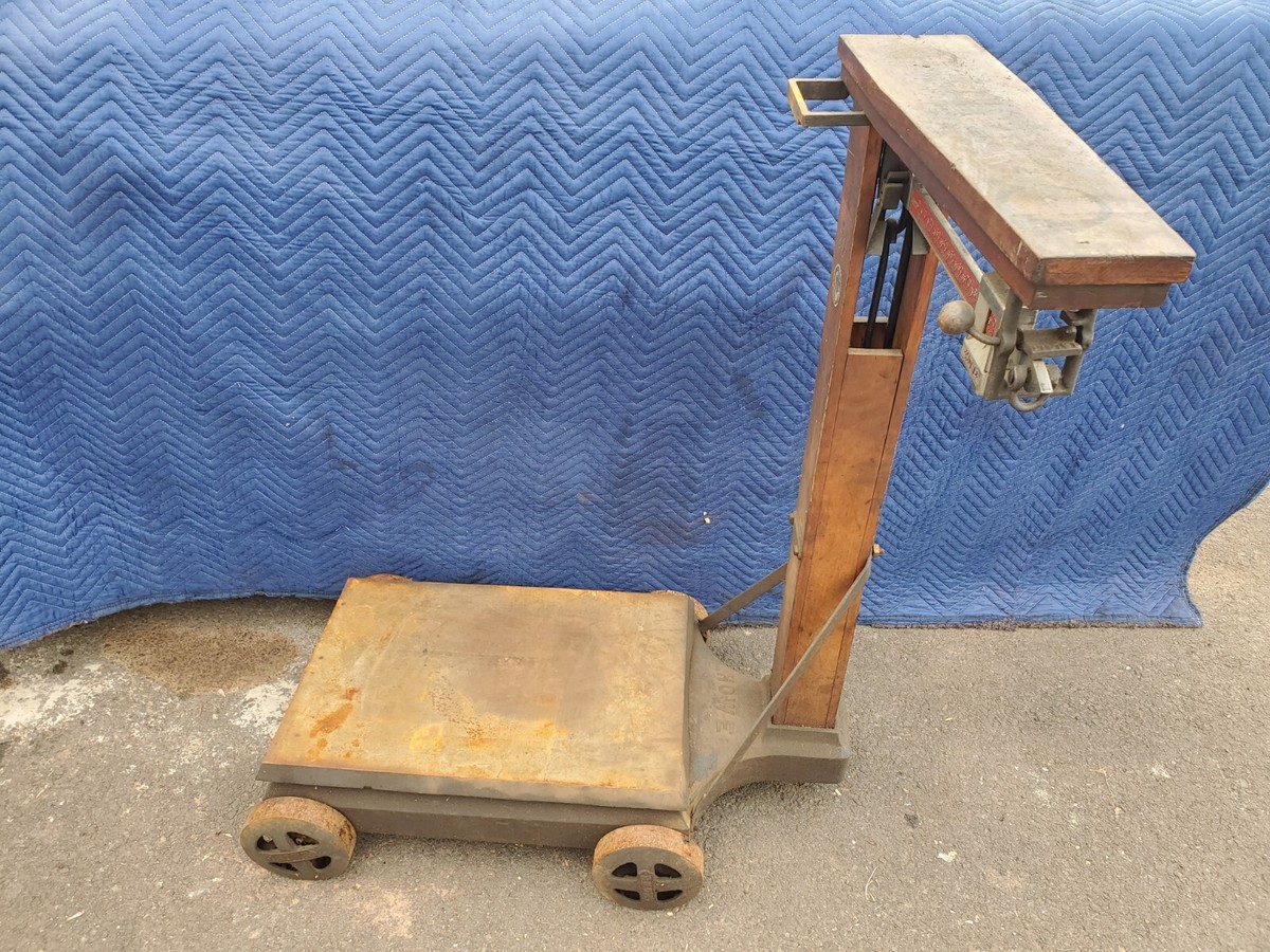 Howe Platform Scale 54 1000 Lb Capacity