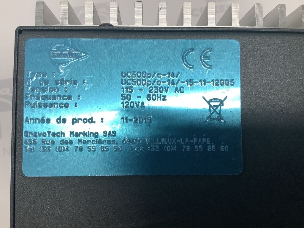 UC500PC14 - TECHNIFOR - UC500P/C-14 Control For Marking Machine ...