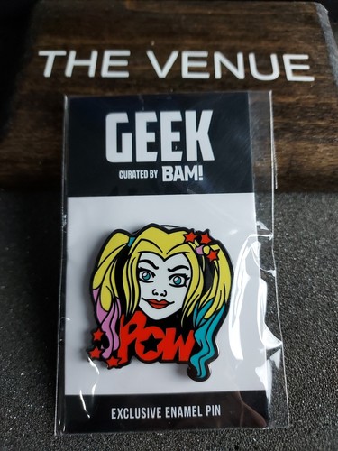 Harley Quinn Bam Box Geek Enamel Pin Ebay