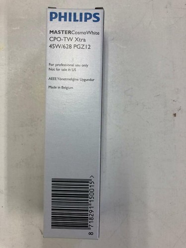 12 Piece Philips 150015 211194 CPO-T White 45W/628 Xtra PGZ12 ...