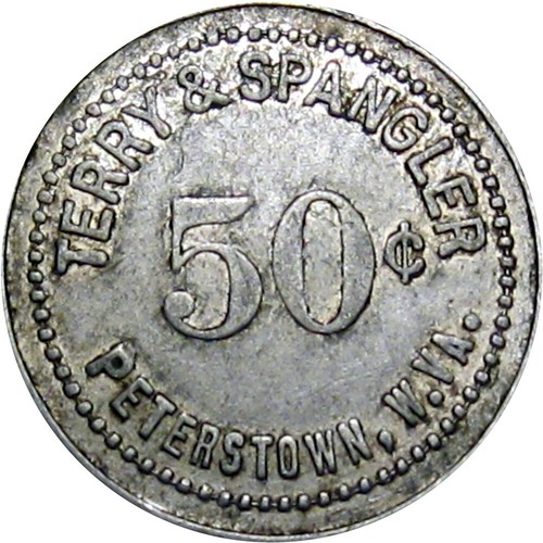 Peterstown West Virginia Unlisted Lumber Scrip Good For Token Terry ...