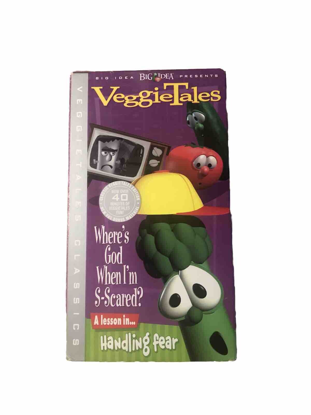 VeggieTales - Wheres God When Im S-Scared (VHS, 1998) 45986021243 | eBay