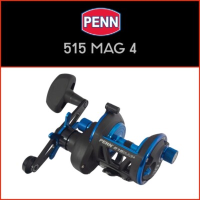 PENN 515 MAG 4 MULTIPLIER REEL - NEW | HIGH QUALITY BEACHCASTING REEL ...