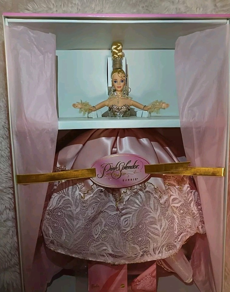 Vintage Barbie Pink Splendor 1996 New in box RARE Limited Edition ...