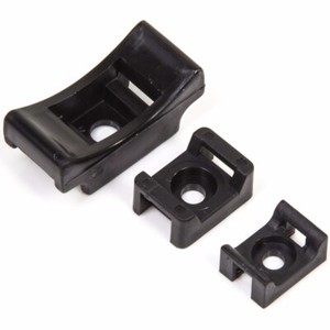 Cable Zip Tie Cradles HEAVY DUTY Screw-In Wall Mounts/Saddles Wire/Pipe ...