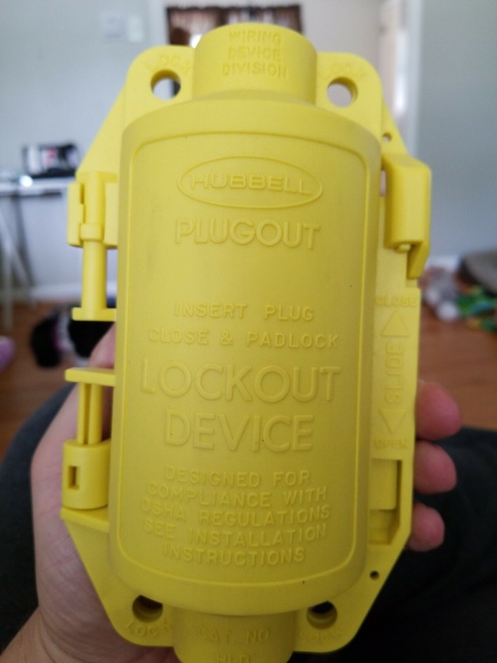 LARGE LOCK OUT PLUG DEVICES BY HUBBELL HLD, NEW | eBay