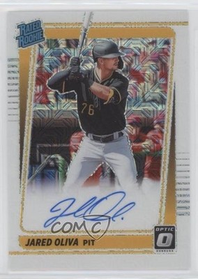 2021 Panini Donruss Optic White Mojo Prizm 13/99 Jared Oliva #RRS-JO ...