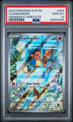 Pokémon TCG Illustration Rare Charmander NM Obsidian Flames ETB Promo ...