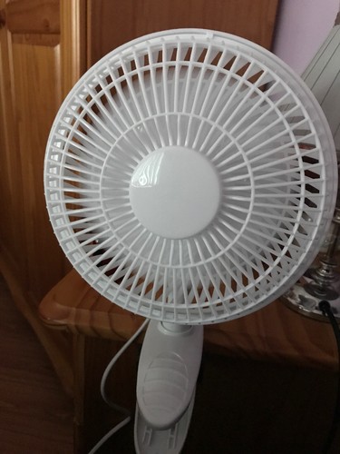 Fine Elements 6" Clip Desktop Fan Mini Table Top Portable Cooling 2 ...