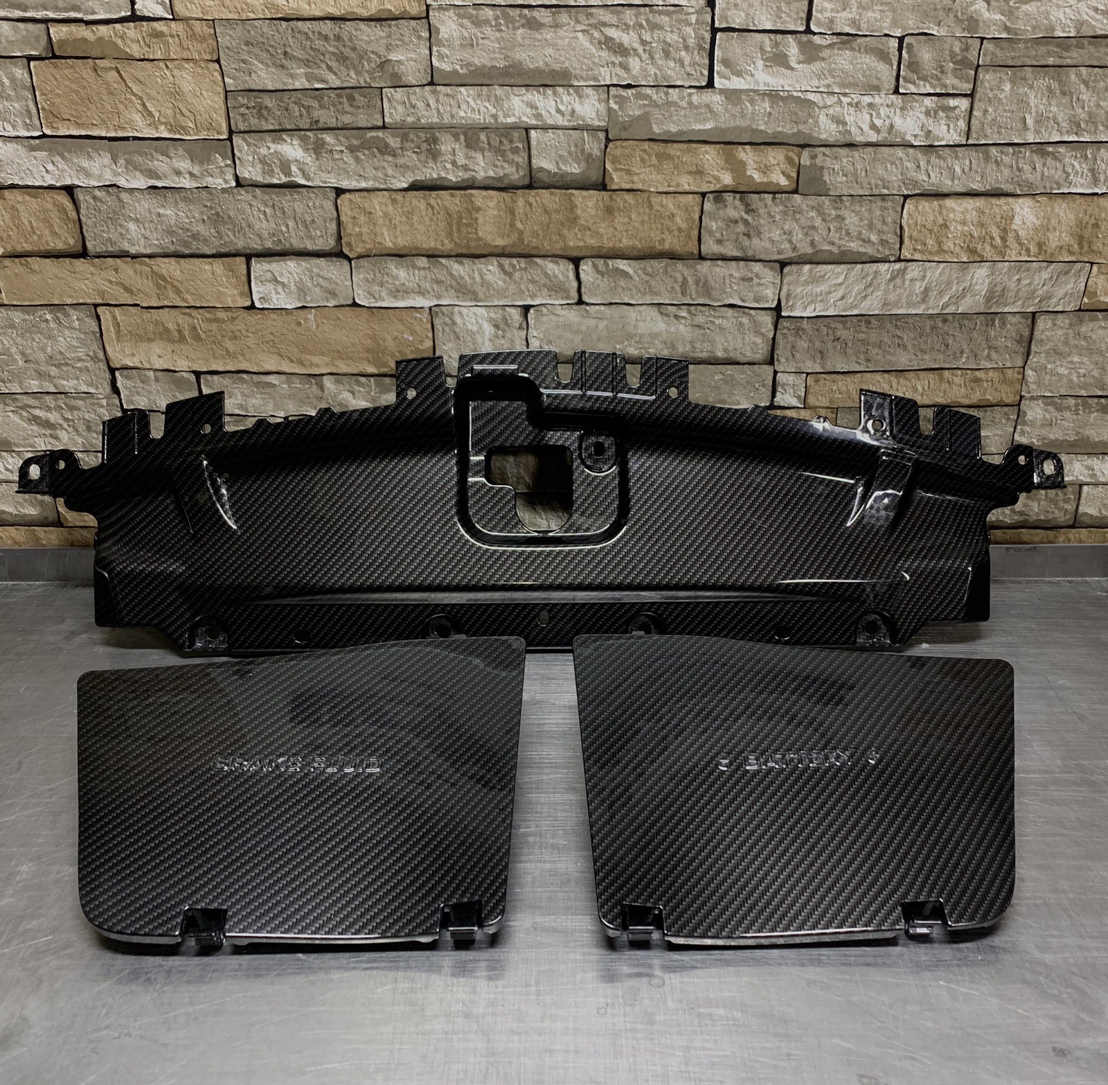 2008-13 G37 SEDAN Radiator Battery Brake IN12241 Cover Hydro Dipped ...