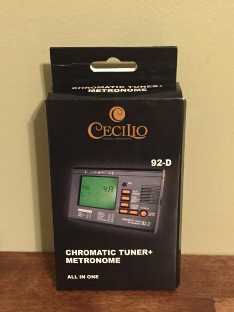 Cecilio 92-D Chromatic/String Tuner with Metronome for sale online | eBay