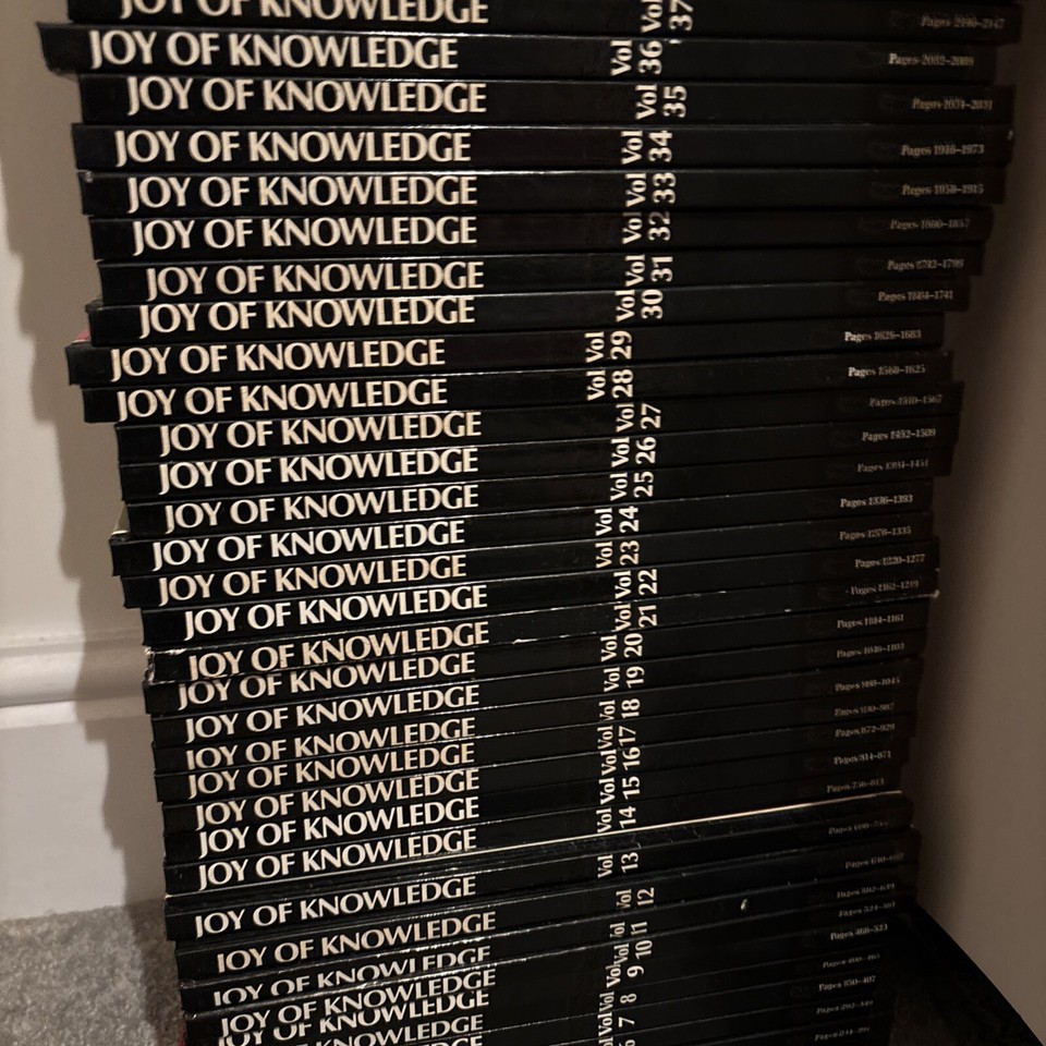 Joy of Knowledge -Encyclopaedia Reference Books- Complete Collection ...