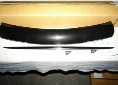 Spoiler bavette parechocs avant noir d'origine Nissan Note KE600-3V008 ...
