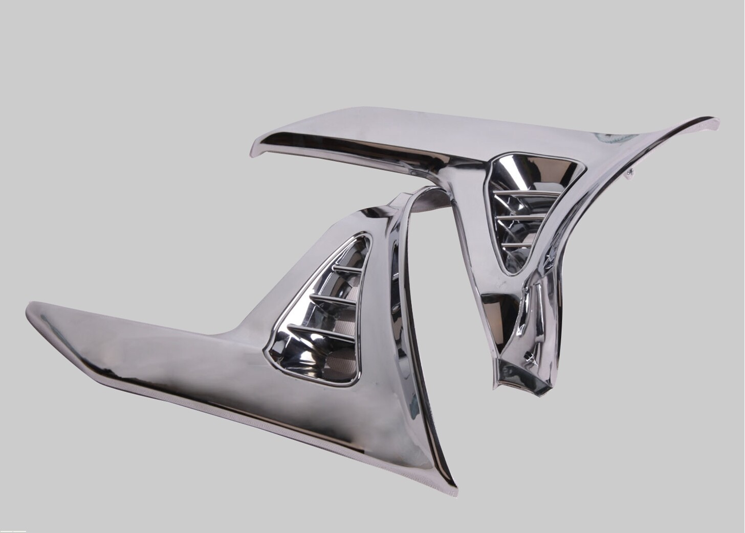 New Chrome Battery Box Covers Protector For Honda GOLDWING GL1800 2001 ...