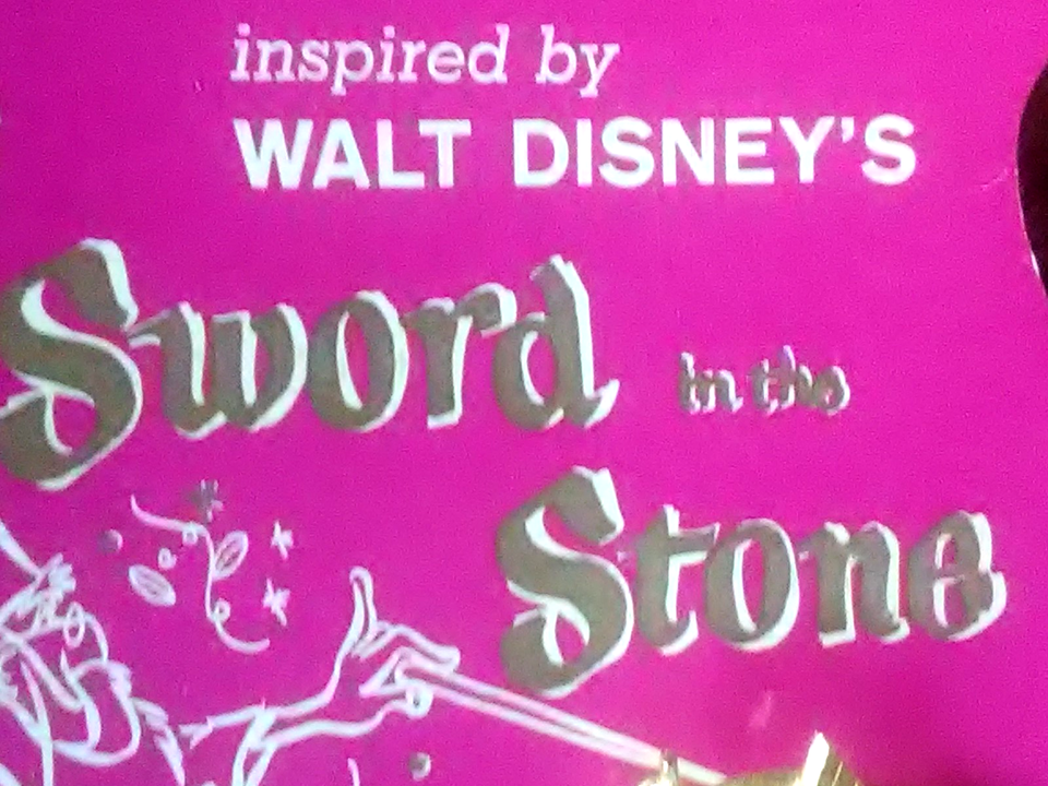 Vintage 1963 Walt Disney Productions Sword in the Stone Merlin Pin on ...