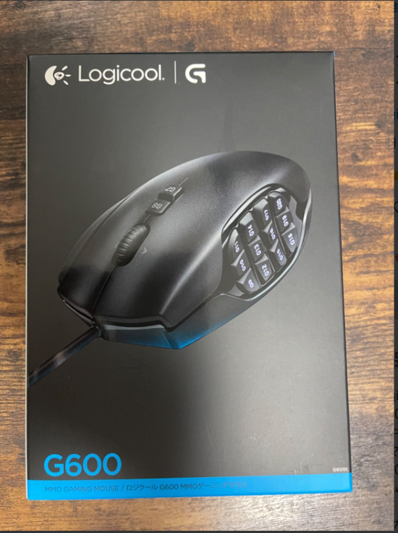Logicool G600 Gaming Mouse - 20 Buttons - 8200 DPI - MMO Tuned New ...