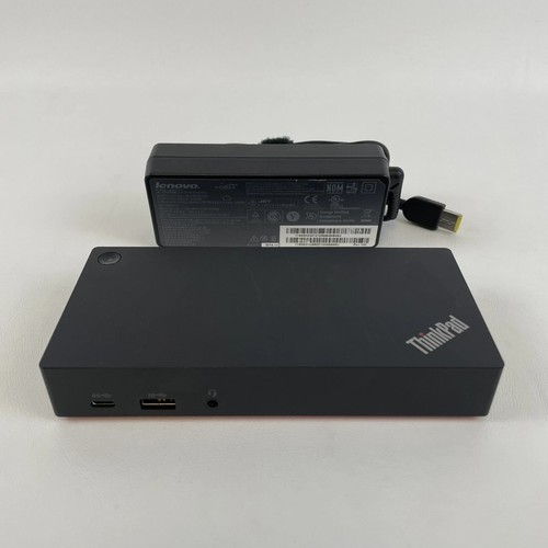 Lenovo ThinkPad Universal USB-C Dock Model LDA-KP w/ 90W Power Adapter ...
