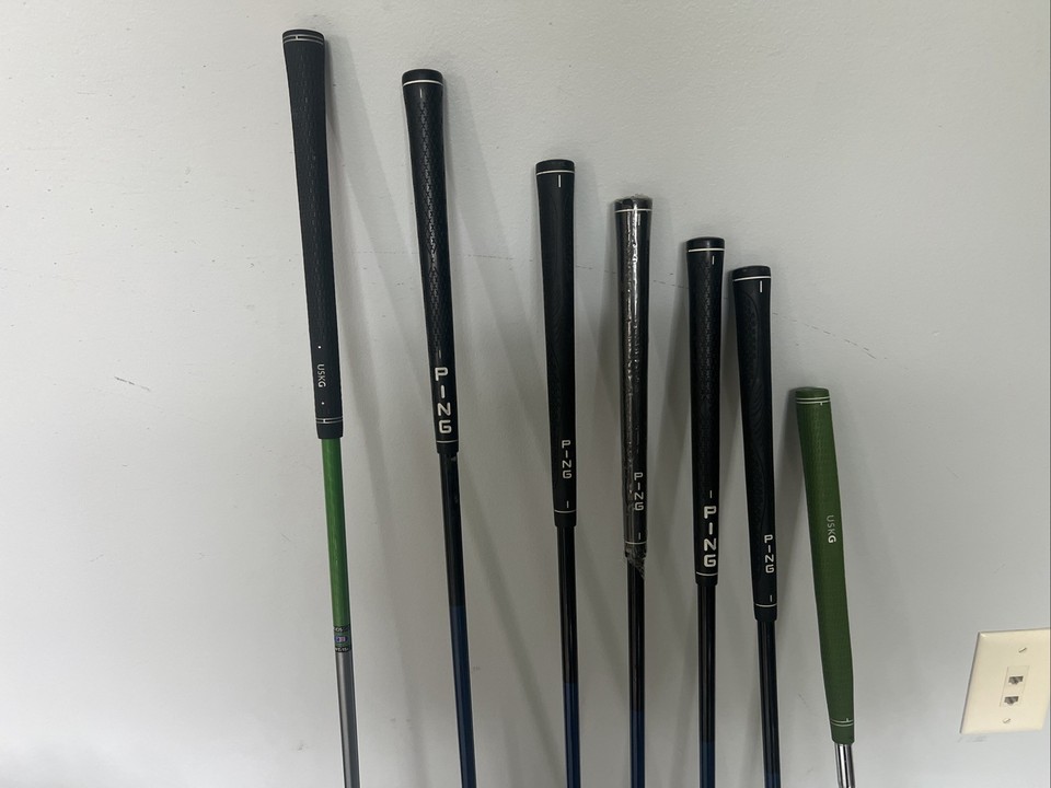 Ping Moxie Jr Golf Club Set -Fairway 5, 7, 9 & SW Irons RH USKG Driver ...