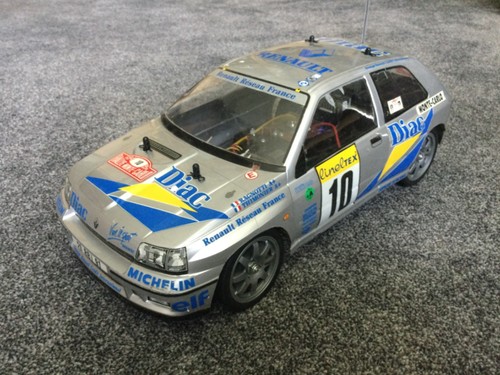 Tamiya RC Vintage Renault Clio Williams 58138 FF01 Complete & Acoms ...