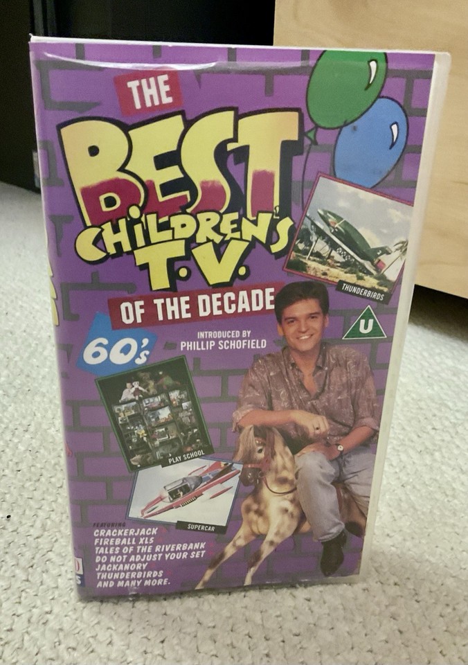 Philip Schofield - 2 VHS Video Tapes - The Best Children’s TV - 1960’s ...