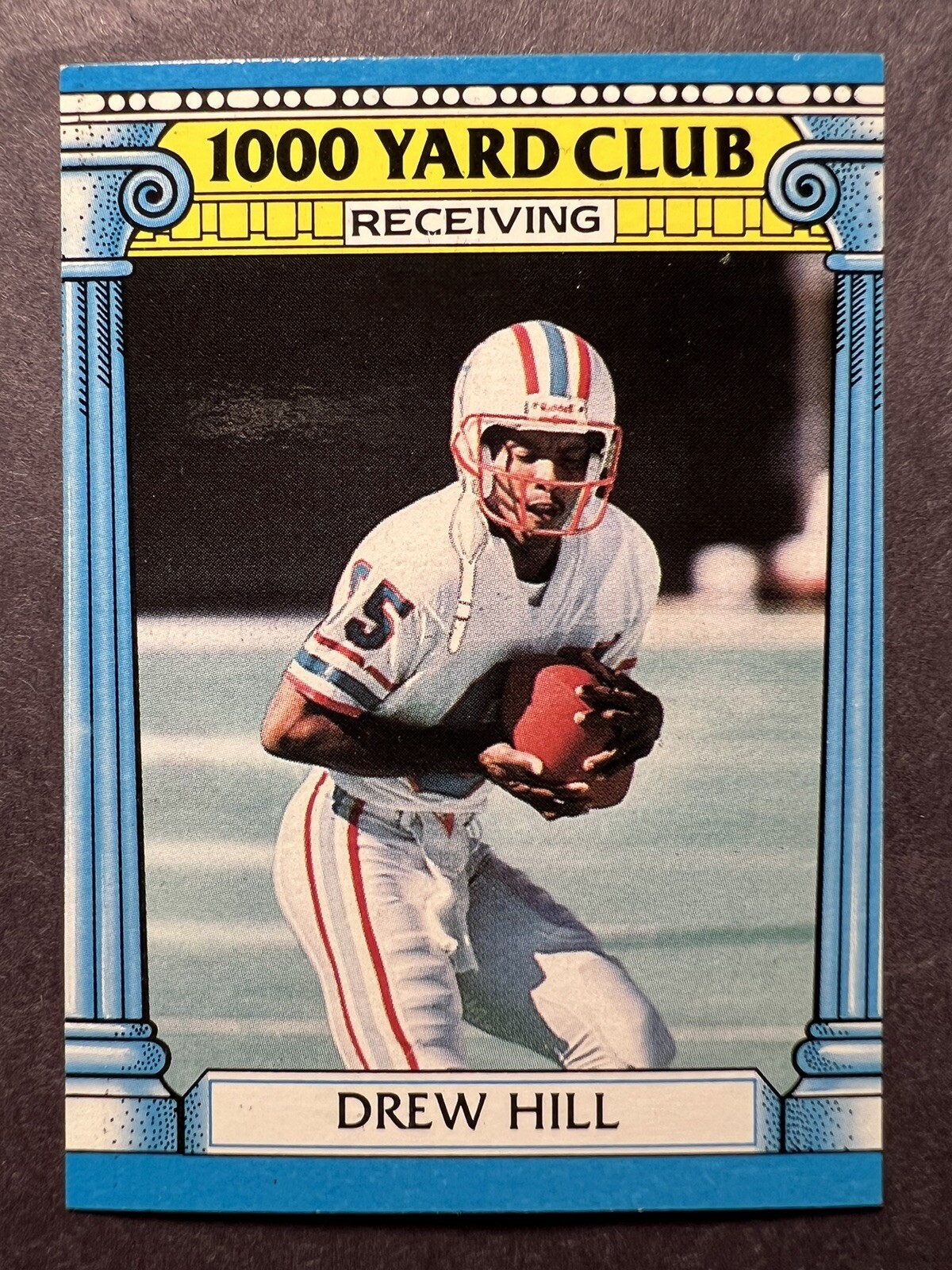 1987 Topps 1000 Yard Club Drew Hill Houston Oilers Card #16 | eBay
