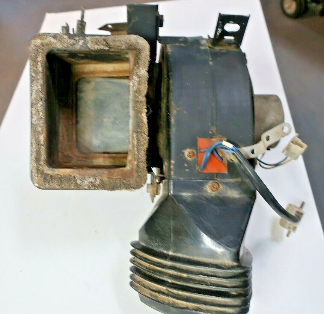 1978 Datsun 280Z Heater Fan Assembly, includes Vacuum Unit -Tested Fine ...