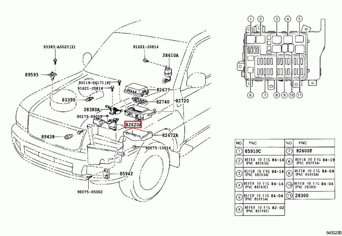 Genuine Toyota LandCruiser 105 100 Series HZJ FZJ UZJ HDJ Fusible Link ...