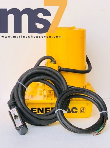 ENERPAC ELECTRIC PORTABLE HYDRAULIC PUMP/ POWER PACK 700 BAR 10,000 PSI ...