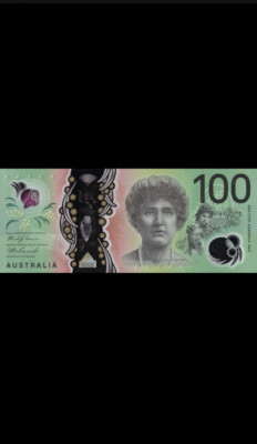 2020 series Australia $100 Banknote UNC. 100 Australian Dollars ...
