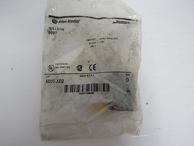 ALLEN-BRADLEY 800T-XD2 CONTACT SHALLOW BLOCK 800T | eBay