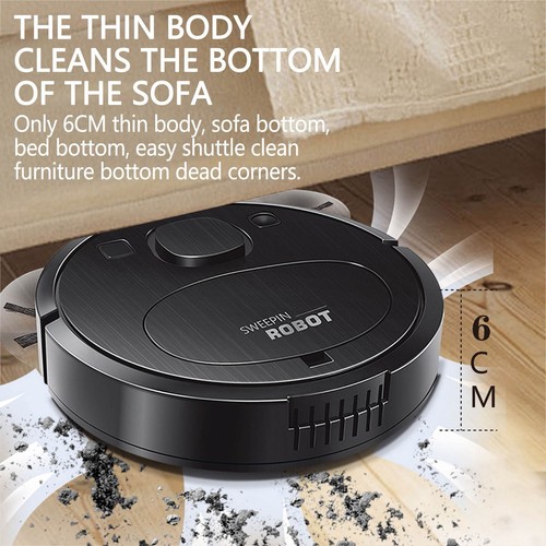 3-in-1 Intelligent Cleaning Robot: Vacuum, Mop, Schedule Cleaning, Self ...