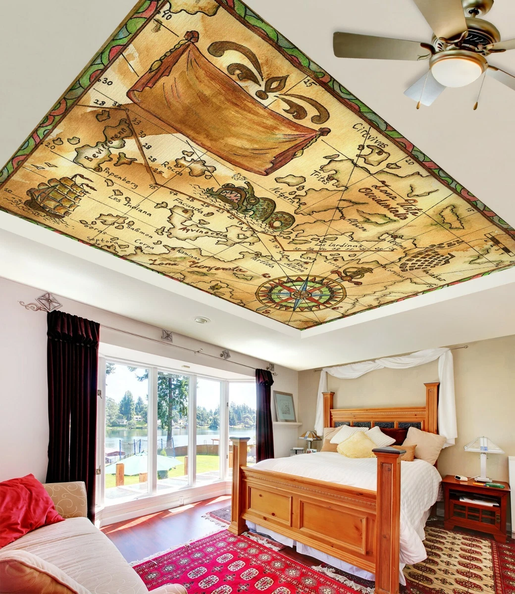 Compass Ceiling Fan Decal | Shelly Lighting