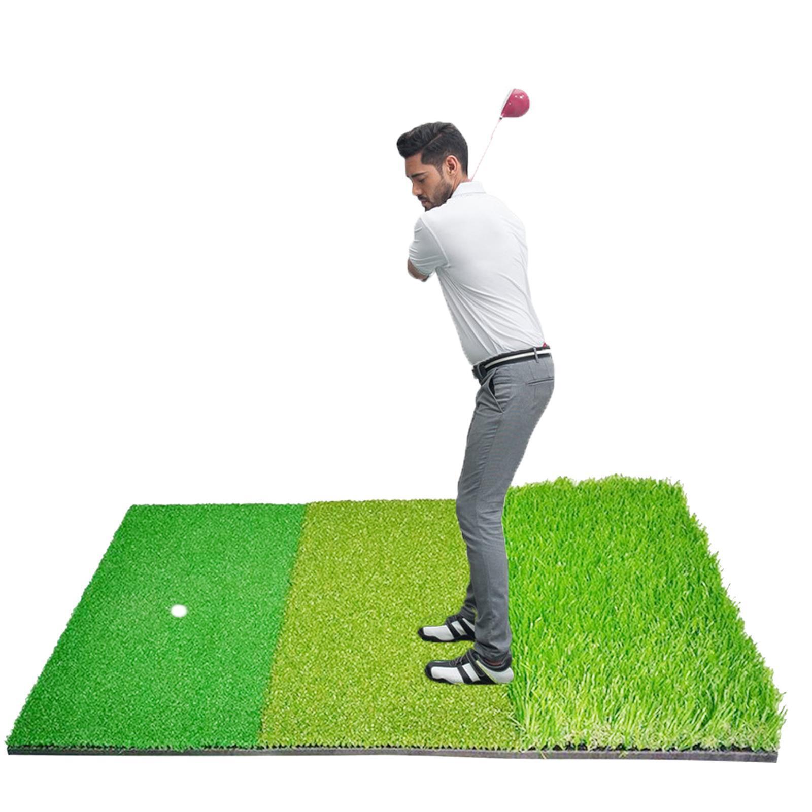 Golf Practice Mat Turf Backyard Hitting Chipping Pad Driving Range ...