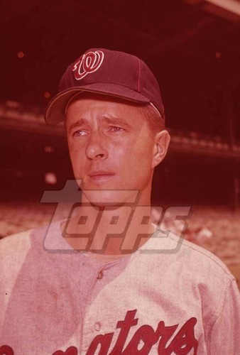 Pete Burnside - 1963 Washington Senators - ToppsVault 120mm color transparency | eBay