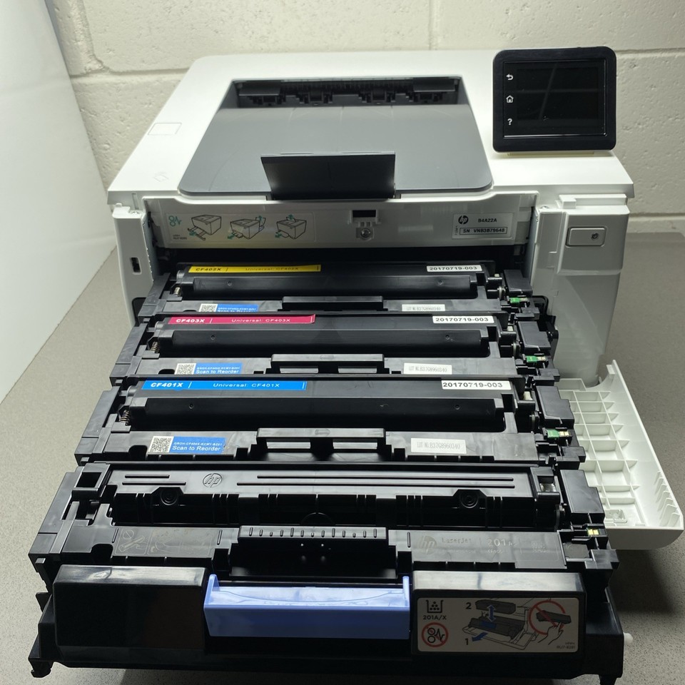 HP Color LaserJet Pro M252DW Wireless Duplex laser Printer w/ Toner ...