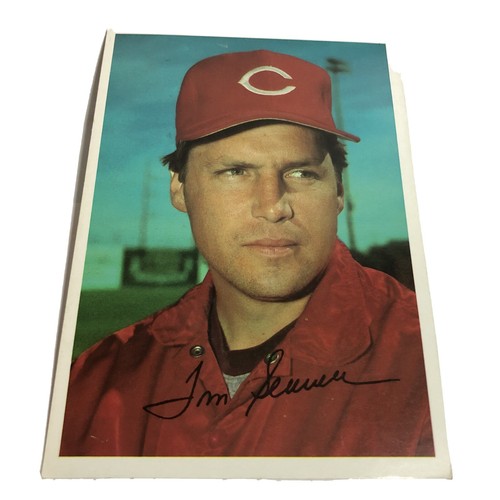 TOM SEAVER 1981 TOPPS Super National #14 Jumbo 5" X 7" Cincinnati Reds ...