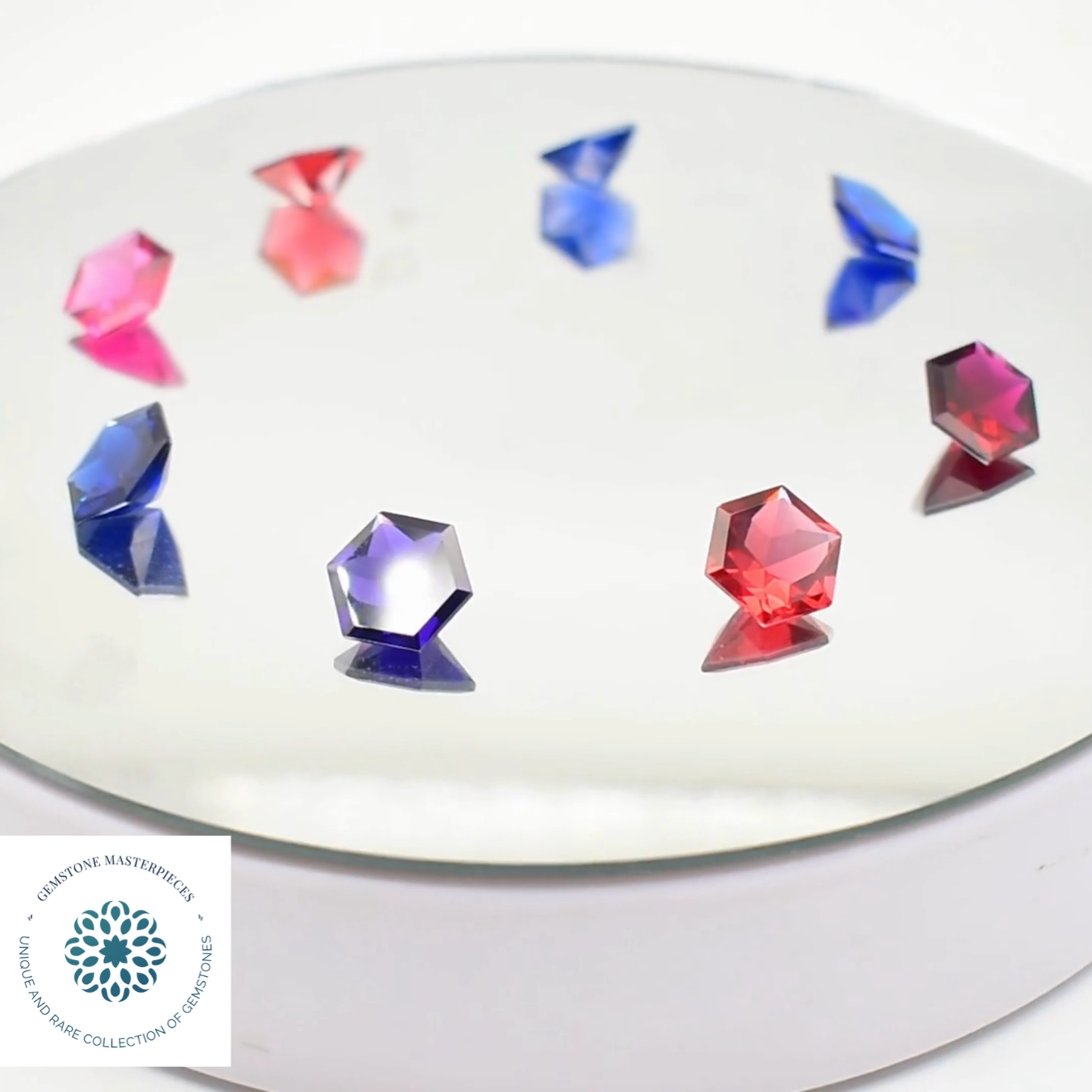 TANZANITE Hexagon CUT Shape Loose Gemstone 6 mm To 12 mm Sizes Facet ...