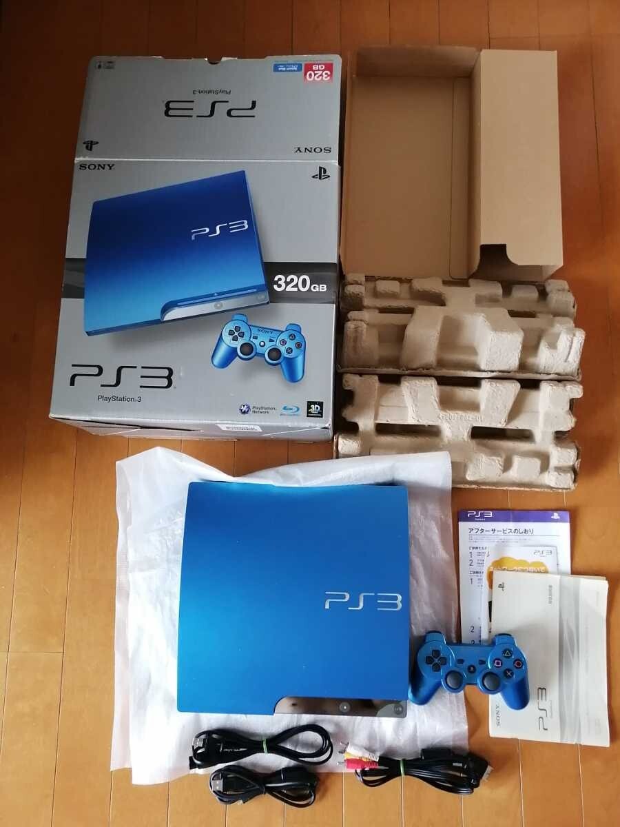Sony PlayStation 3 (320GB) Splash Blue CECH-3000BSB PS3 | eBay