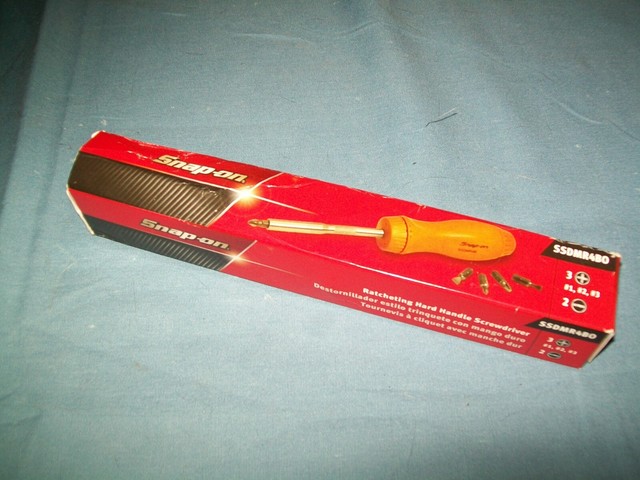 Snap-On SSDMR4B Ratcheting Screwdriver with 5 Bits for sale online | eBay