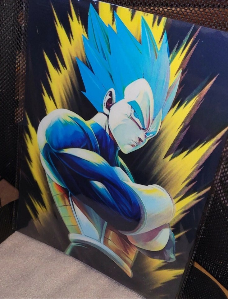 3D Holographic Triple Transition Anime Poster - Lenticular Dragon Ball ...