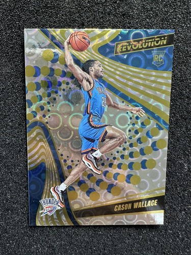 2023-24 Panini Revolution Cason Wallace Rookie RC Groove Parallel OKC ...
