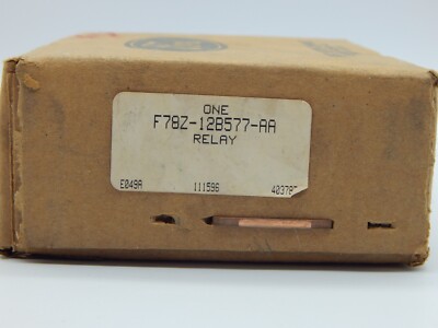 FORD F78Z-12B577-AA BRAND NEW GENUINE RELAY MODULE IN BOX* (CF220) | eBay