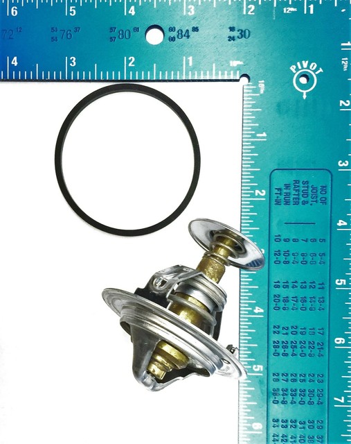 GENUINE FORD MOTORCRAFT THERMOSTAT W/GASKET KIT RT-1125 F6TZ-8575-AA ...