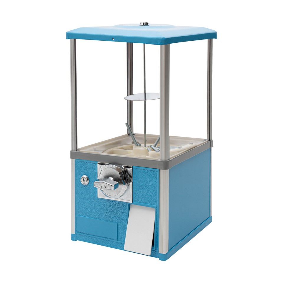 25-cent Gumball Machine 20" H Vending Coin Bank Vintage Gumballs ...