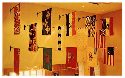 Harrisburg PA Flags Memorial Hall William Penn Memorial Museum Chrome ...