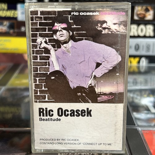 Ric Ocasek Beatitude 1982 Cassette Tested The Cars Solo Album New Wave ...