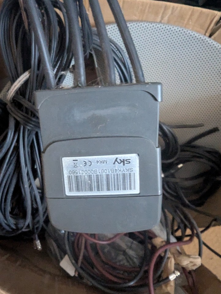 Joblot bundle... 3x Satelite boxes & remotes + sky dish and cable | eBay UK