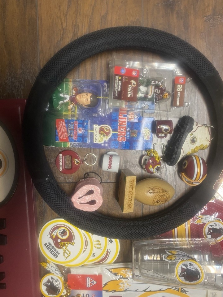 Lg Lot Of Washington Redskins vintage sports memorabilia | eBay