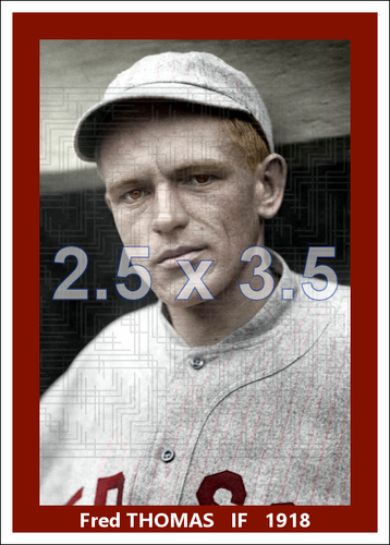 Fred Thomas - 1918 Boston Red Sox - choose a style - colorized print | eBay