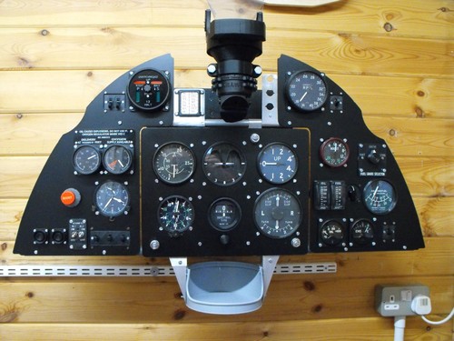 RAF Hawker Hurricane Instrument Panel And Instruments wall hung for ...